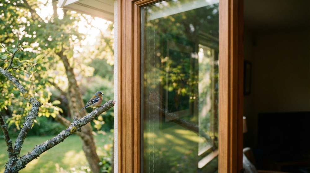 Can Birds See Glass? A Guide to Safer Windows for Birds – HUMBIRDY
