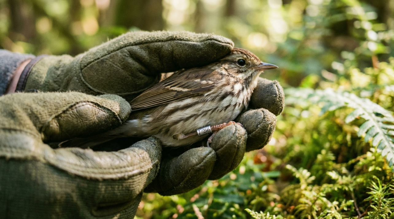 Why Does That Bird Have a Metal Leg Band? – HUMBIRDY